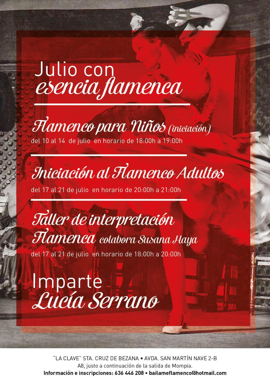Talleres intensivos de verano - Esencia Escuela de Flamenco